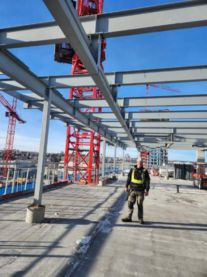 7th Story Penthouse Framing - TWS Structural Steel Fabricatoin ...